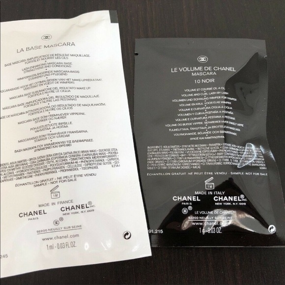 CHANEL | Makeup | Chanel Mascara Sample | Poshmark